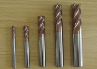 China Profile Milling TiSiN Coating 0.8μM Corner Radius End Mill for sale