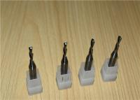 China Diameter 1mm Carbide 2 Flute End Mill With Down Cut for sale