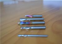 China CNC Router Bit Compression Solid Carbide End Mill DLC Coating for sale