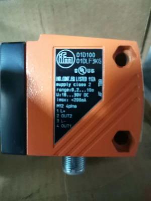 China O1D100 IFM Laser Distance Sensor 0.2-10m Measurement Range IO-Link IP67 Industrial Device for sale