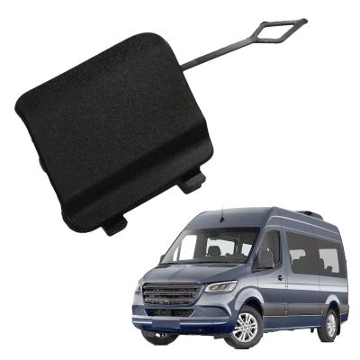 China Aftermarket Front Bumper Tow Eye Cover Compatible with OE A9108850600 for Late 2018+ Sprinter W907 W910 for sale