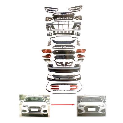 China Front Conversion Body Kit Upgrade to 2024 A4 S-Line for 2016 Audi A4 B9 for sale