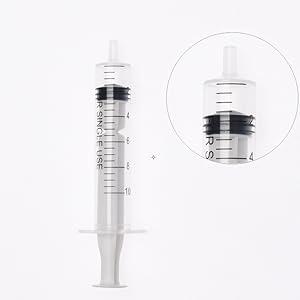 syringe gradations marks