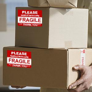 2x3 fragile labels