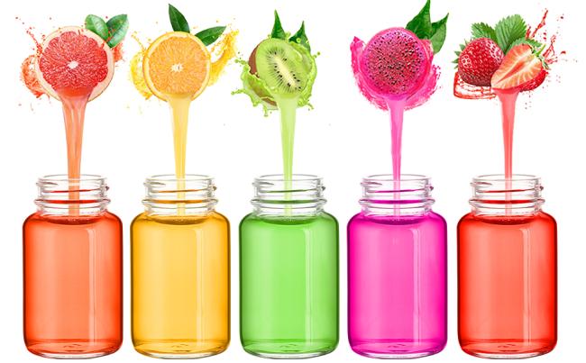 Shot bottles for juicing