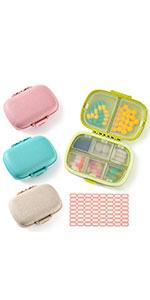 travel pill organizer