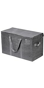 extra-large heavy-duty storage moving bag durable handles opens wide dual-tab zipper water-resistant