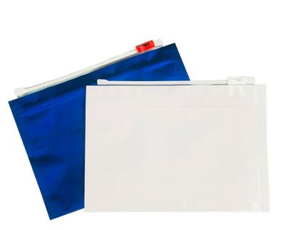 China Kindveilige ritssluiting Geurbestendige uitgangszakken Met ritssluiting Gemetalliseerd interieur voor vochtbeheersing Te koop