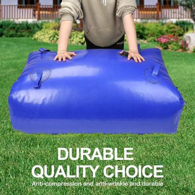 China Buitenopvouwbare flexitank waterblaas, waterzak wateropslag tank kraan Duurzame wateropslagcontainers Te koop