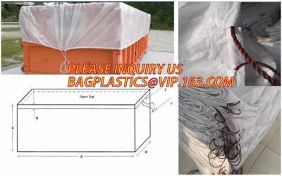 China Extra Lagrge Geweven Dumpster Container 20 Yard Dumpster Container Liners voor zakjes Te koop