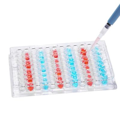 China Plastic Sterile 4 6 12 24 48 96 384 Wells Weefselcultuur Plaat Cellencultuur Plaat Voor laboratorium Gratis monster Gratis verzending Te koop