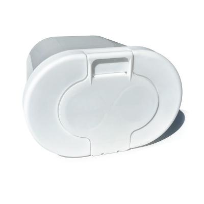 China Medische plastic medische afvalbak Medische container Biogevaarlijke naalden Wegwerp 1L Sharps container Te koop
