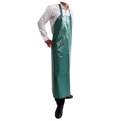 China High Quality Oil-proof Waterproof Butcher TPU Apron With Adjustable Strap Unisex Butcher Apron for Picnics for sale