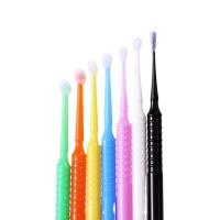 China Disposable Dental Micro Brush Applicator 100pcs per Bottle Cotton Micro Tip Swabs for sale