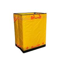 China Plastic Large Folding Courier Parcel Delivery Bag with Drawstring for Packages Storage 5 Tons MOQ for sale