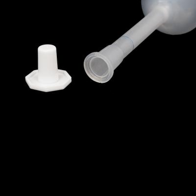 China 100 ml Plastic Laboratory Volumetric Measuring Flasks met Snap Caps Measuring Flask Hittebestendige voor laboratorium Te koop