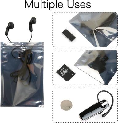 China Anti-Static Resealable Bags, 5.9 X 7.9 Inches Plastic Static Free Bag For Motherboard SSD HDD Computer Electronic for sale