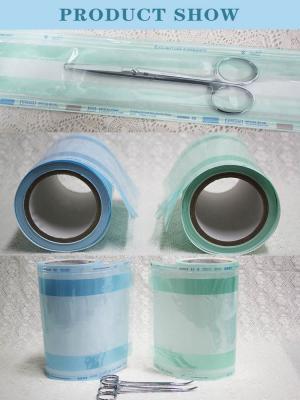 China Thermische afdichting medische driedimensionale sterilisatie rollen zak Verpakking Hest Afdichting Sterilisatie rollen zak Te koop