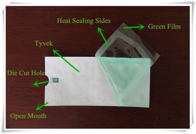 China Tyvek Materiaal Medische sterilisatie met thermische afdichting zak Desinfecteerde verpakking van gereedschap zak Zelfdicht sterilisator Te koop