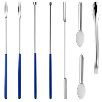China Capsule Filling Machine Kit For Pill Filler Micro Lab Spoons Spatula Tool For Gel Capsules Empty Quickly Fill Tray for sale