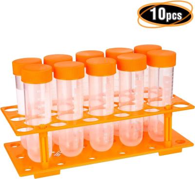 China SCIENCE LAB Primary Science Jumbo Test Tubes With Stand, Set Of 10 Tubes, laboratory plasticware, lab tube for testing for sale