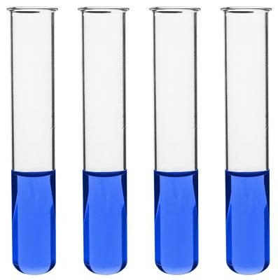 China Test Tubes, 50ml - Borosilicate 3.3 Glass - 1.2mm Thick Walls, Beaded Rim - Superior Heat & Chemical Durability Te koop