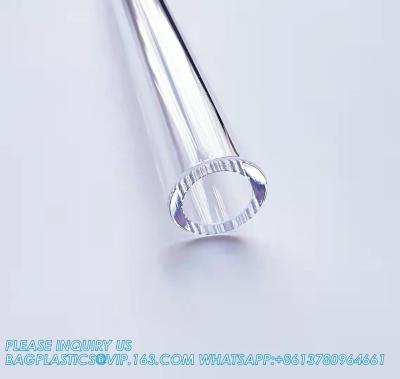 China 4 Inch Long 10 Pieces Glass Borosilicate Blowing Tubes 12 Mm OD 2mm Thick Wall Tubing, Clear Tubes For Art DIY Te koop