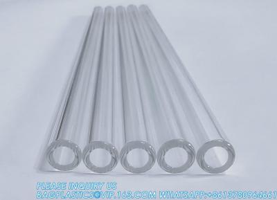 China 4 Inch Long 10 Pieces Glass Borosilicate Blowing Tubes 12 Mm OD 2mm Thick Wall Tubing, Clear Tubes For Art DIY Te koop