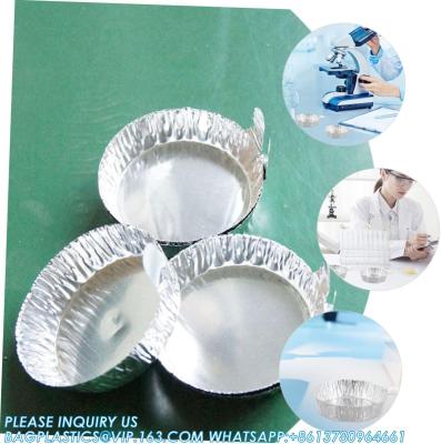 China Aluminum Weighing Boats Liquid Mixing Foil Trays Aluminum Weighing Pan Foil Reusable Chemistry Weighing Pan for Lab Te koop