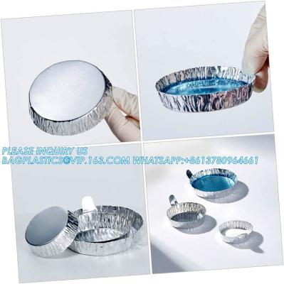 China Aluminum Weighing Boats Liquid Mixing Foil Trays Aluminum Weighing Pan Foil Reusable Chemistry Weighing Pan for Lab Te koop