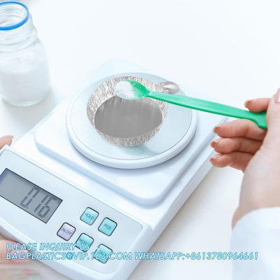 China Aluminum Weighing Boats Liquid Mixing Foil Trays Aluminum Weighing Pan Foil Reusable Chemistry Weighing Pan for Lab Te koop
