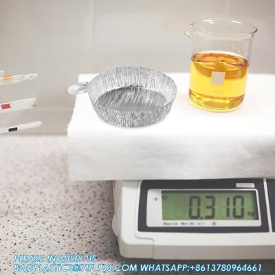 China Aluminum Weighing Boats Liquid Mixing Foil Trays Aluminum Weighing Pan Foil Reusable Chemistry Weighing Pan for Lab Te koop
