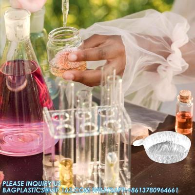 China Aluminum Weighing Boats Liquid Mixing Foil Trays Aluminum Weighing Pan Foil Reusable Chemistry Weighing Pan for Lab Te koop