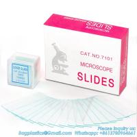 China Blank Glass Microscope Slides 50pcs and Coverslips 100pcs Set for Microscopy for sale