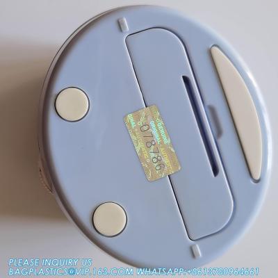 China Authentic Hologram Labels/Stickers Silver Transfer Tamper Evident Security Warranty Void Seals/Stickers High Security for sale