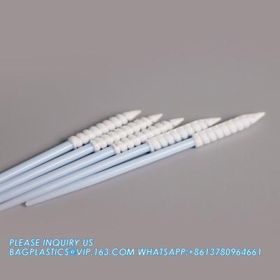 China Disposable Lint Free Printer Head Foam Cleaning Printhead Swabs Sponge Stick For Inkjet Te koop