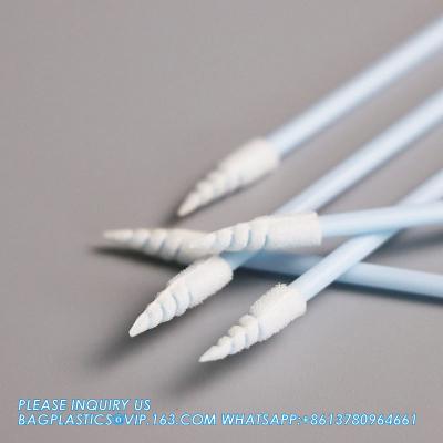 China Disposable Lint Free Printer Head Foam Cleaning Printhead Swabs Sponge Stick For Inkjet Te koop