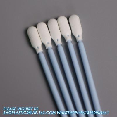 China Disposable Lint Free Printer Head Foam Cleaning Printhead Swabs Sponge Stick For Inkjet Te koop