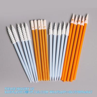 China Disposable Lint Free Printer Head Foam Cleaning Printhead Swabs Sponge Stick For Inkjet Te koop