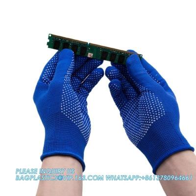 Chine PVC Dotted Gloves PVC Dispensing glove Wear-Resistant Amd Anti-Skid Labor Protection Adhesive Gloves For Men And Women à vendre