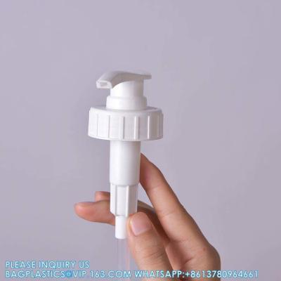 China Liquid Detergent Plastic Hand Wash Bottle With Tube Pump Refillable Plastic Pump Bottles with Travel Lock for sale