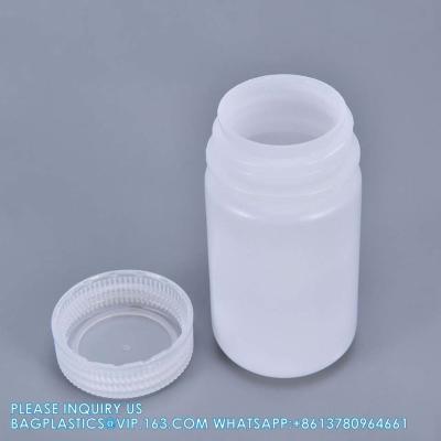 China Wholesale 5ml PP Durable Small Round Brown And White Plastic Bottle Food Grade Private Label Medicine Liquid Packaging Te koop