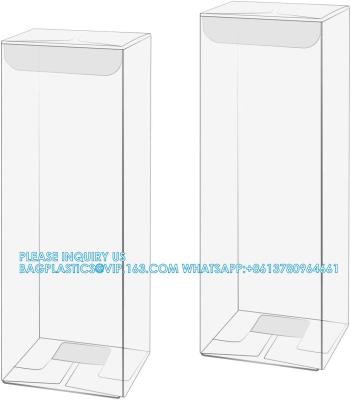 China Clear Gift Favor Boxes Candy Gift Box Clear Rectangle Box Transparent Candy Box Chocolate Cookies Treat Boxe for sale