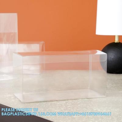 China Clear Gift Favor Boxes Candy Gift Box Clear Rectangle Box Transparent Candy Box Chocolate Cookies Treat Boxe for sale