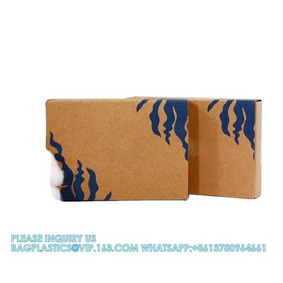China New Design Drawer Box Packing Cotton Swabs Open Window Cigarette Box Plastic Cotton Swabs Small Size Number Te koop