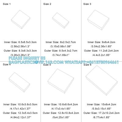 China Rectangle Drawer Kraft Boxes Small Cardboard Present Packaging Boxes For Party Favor Treats, Candy And Jewelry Crafts Te koop