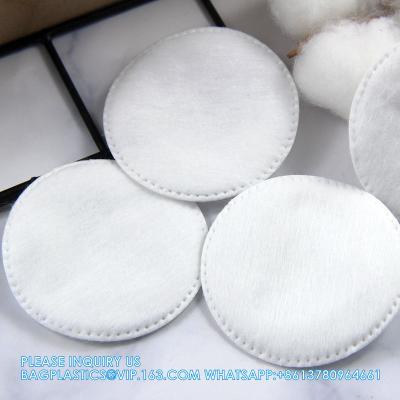 China Beauty Facial Cleansing Makeup Remover Bulk Cotton Pads Pure Cotton Plain Ladies Pad Cosmetic Cotton Pads Manufacture Te koop