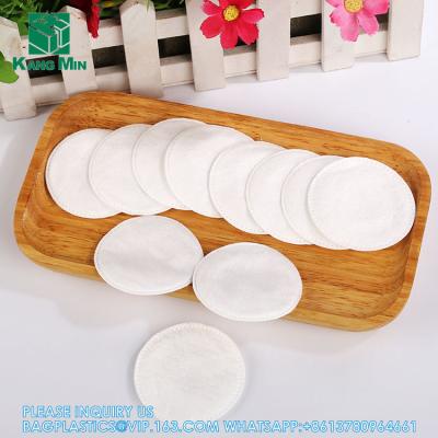 China Beauty Facial Cleansing Makeup Remover Bulk Cotton Pads Pure Cotton Plain Ladies Pad Cosmetic Cotton Pads Manufacture Te koop