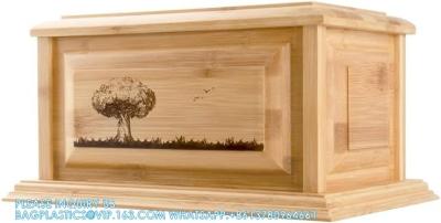 China Tree Of Life Wooden Urns For Human Ashes Adult Male/Female, Professional Decorative Cremation Wood Urn For Ashes for sale