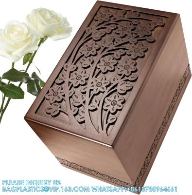 China Cremation Urns For Human Ashes Adult Male Or Female, Funeral Memorial Urns For Ashes, Wooden Tree Of Life Decorative for sale
